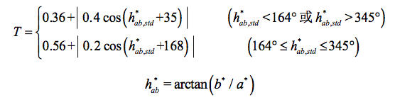 CMC(l:c)色差公式 | 色彩管理网